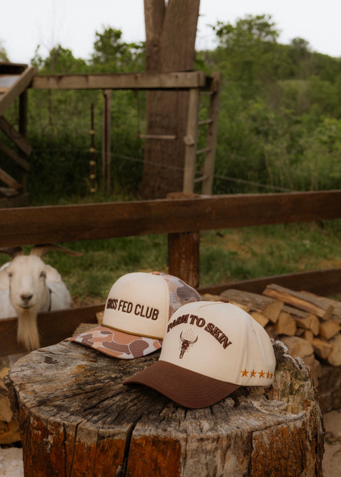 Grass Fed Hats - Tallow Twins x Whiskey Road Hat Co.